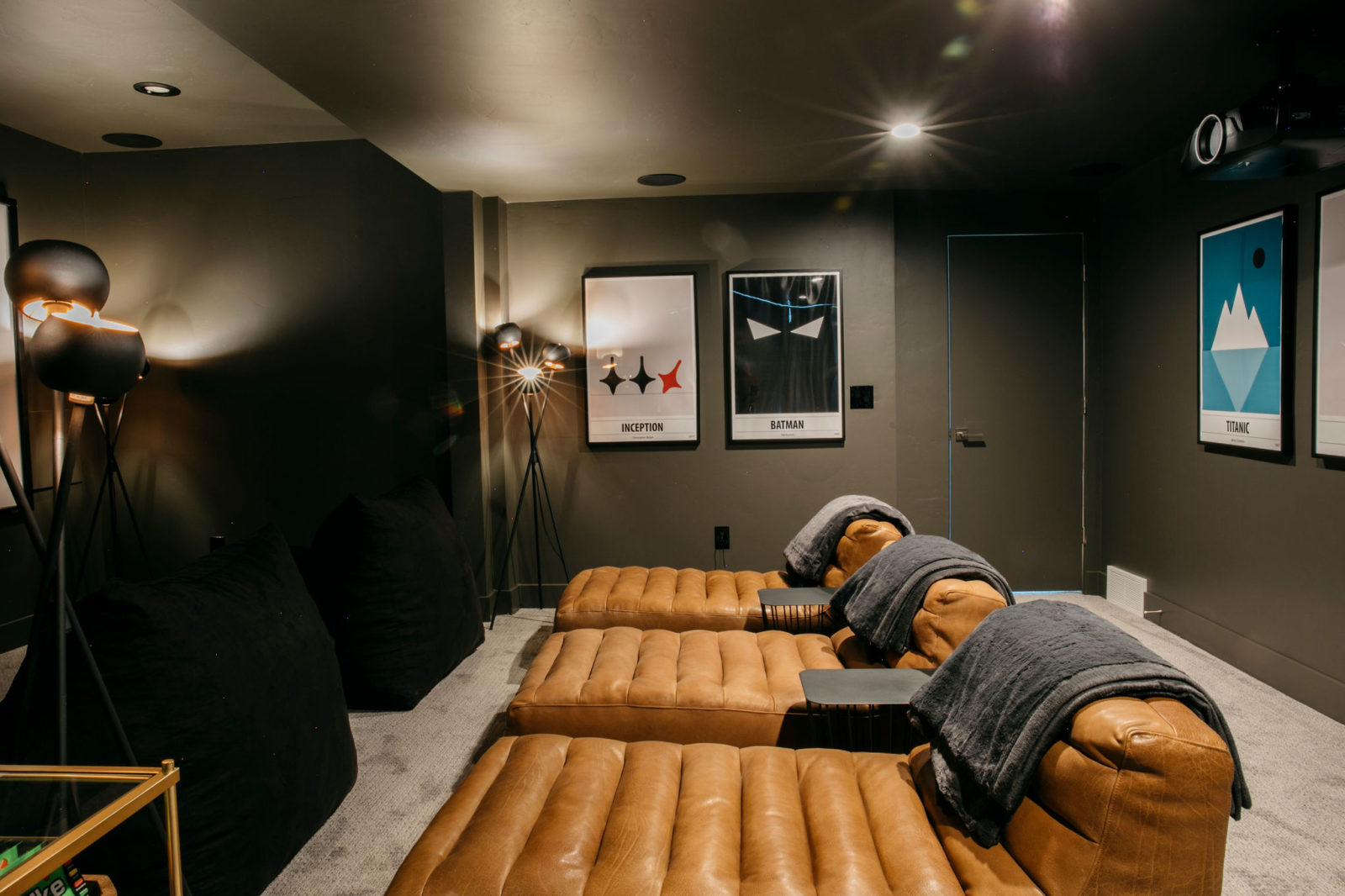 Parade Home Theatre Room - Stagg Design